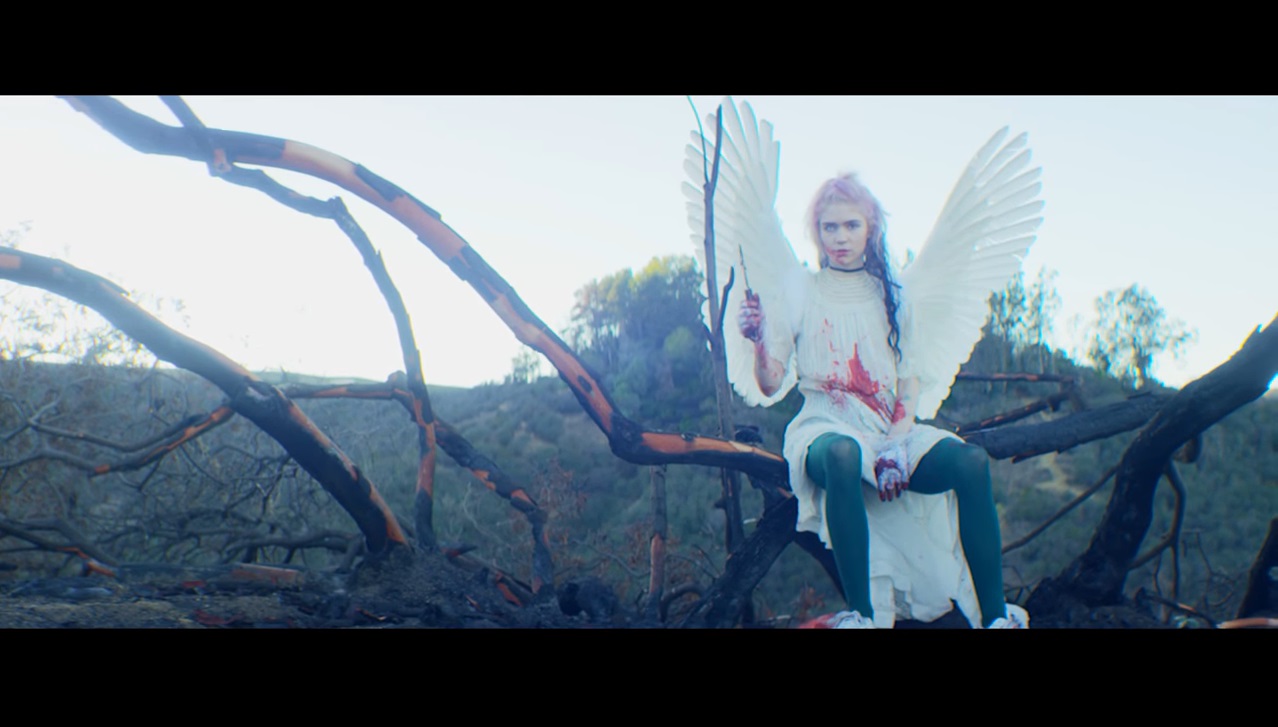 Grimes - Flesh without Blood/Life in the Vivid Dream (Music Video ...