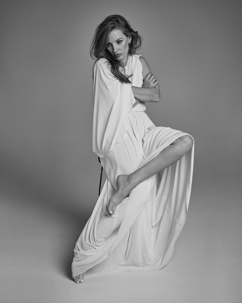 Jessica Chastain by David Roemer - GRAVERAVENS