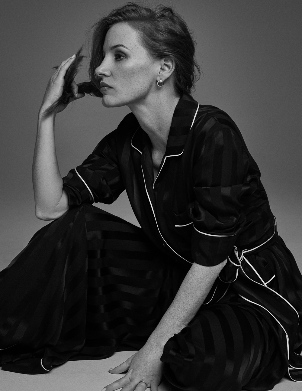 Jessica Chastain by David Roemer - GRAVERAVENS